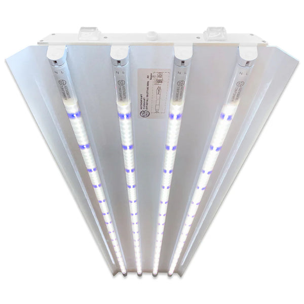 Active Grow T5 HO 2.0 4FT 4 Lamp Mushroom LED - Blue Sun Spectrum