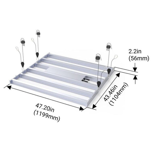 Boulder Lamp PerfectPar 650W LED Grow Light | Full Spectrum