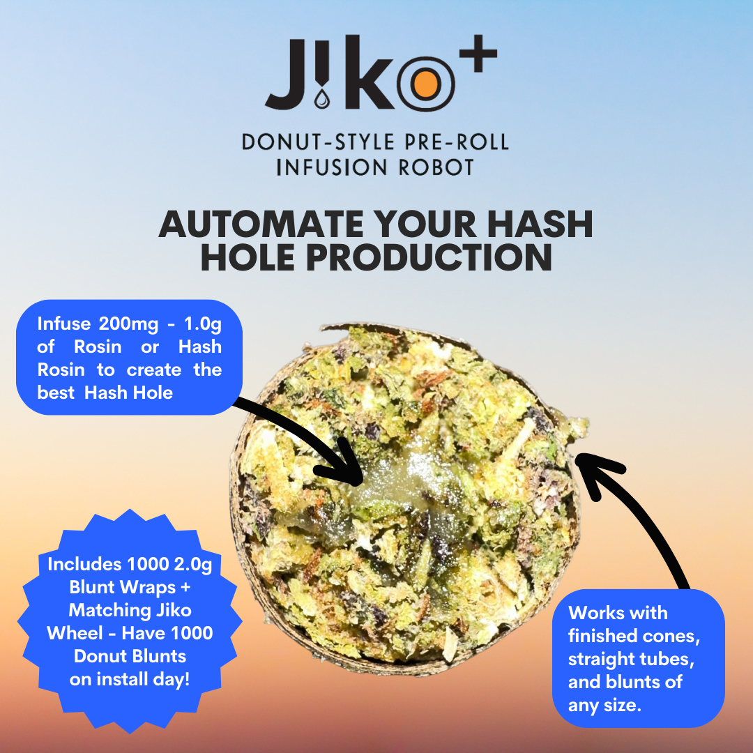 Jiko+ Donut-Style Pre-Roll Infusion Robot