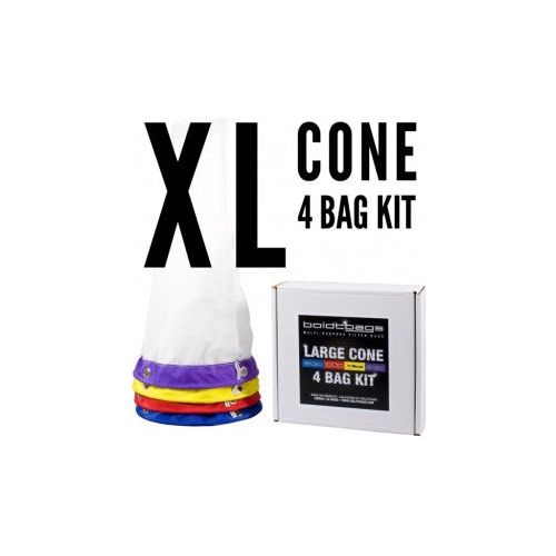 Boldtbags Cone XL Extraction Bags | 8-Bag Kit for Hash