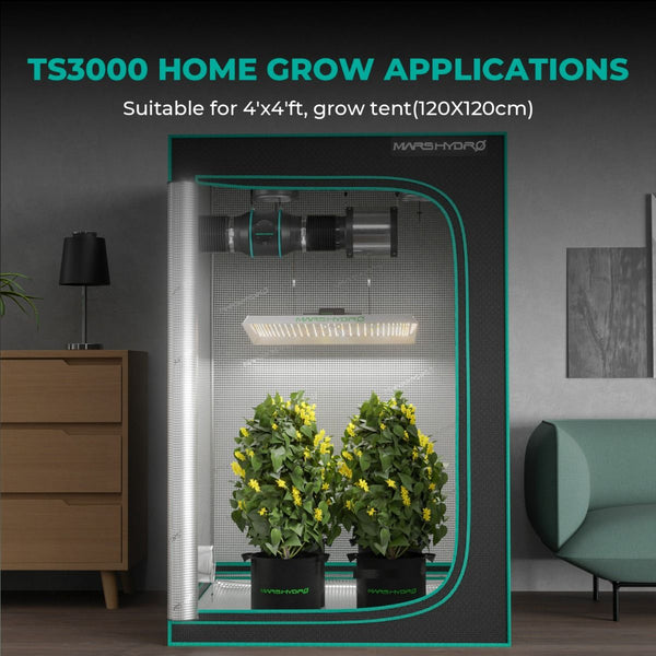 Mars Hydro TS 3000 LED Grow Light | High-Yield & Efficient